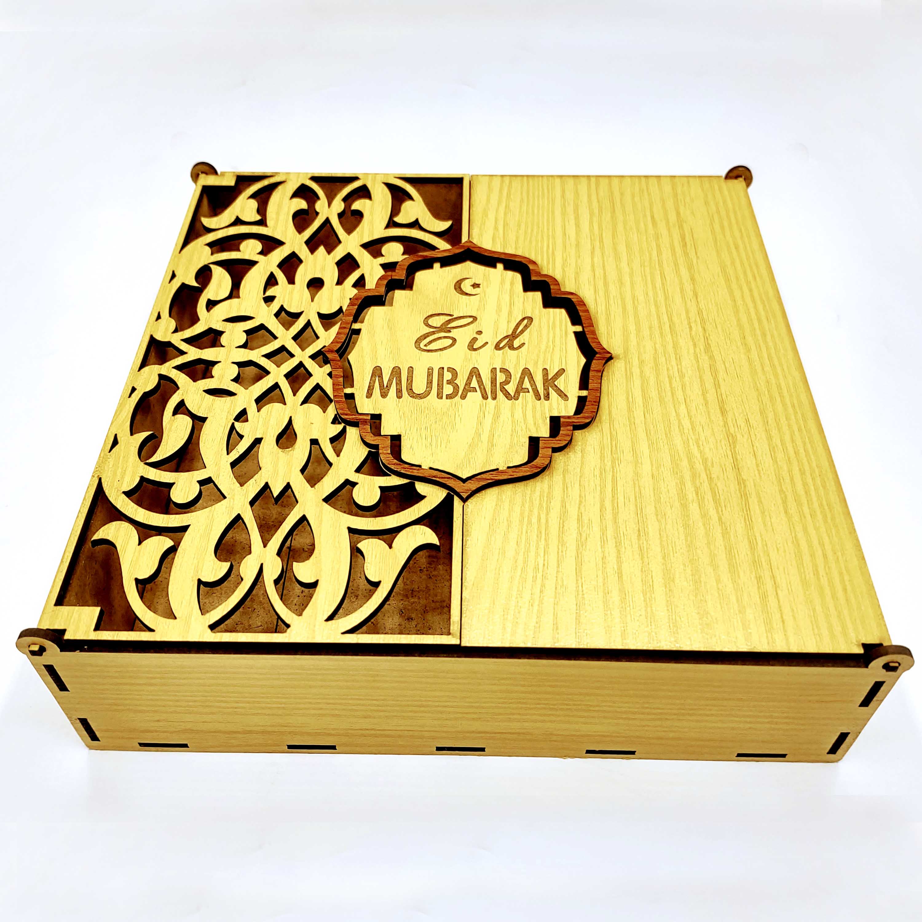 Laser Cut Eid Gift Box – Blue Square Enterprises